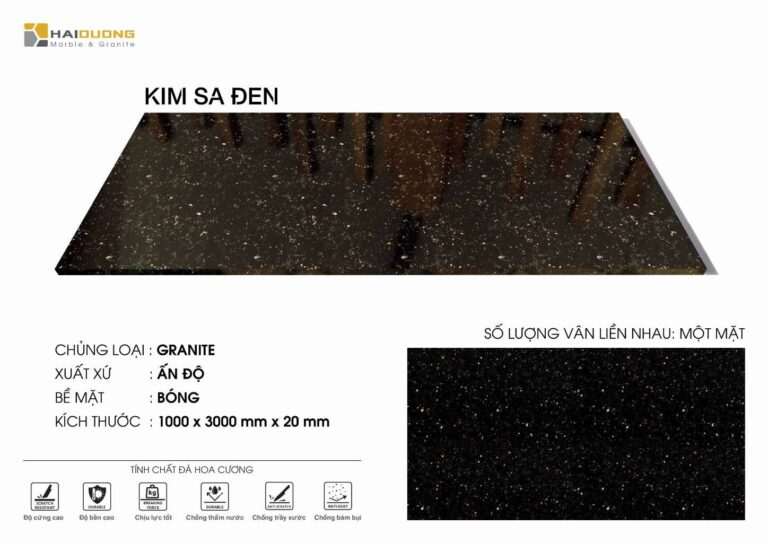 ĐEN KIM SA - Công ty Cổ Phần Đá Hoa Cương Cao Cấp Hải Dương